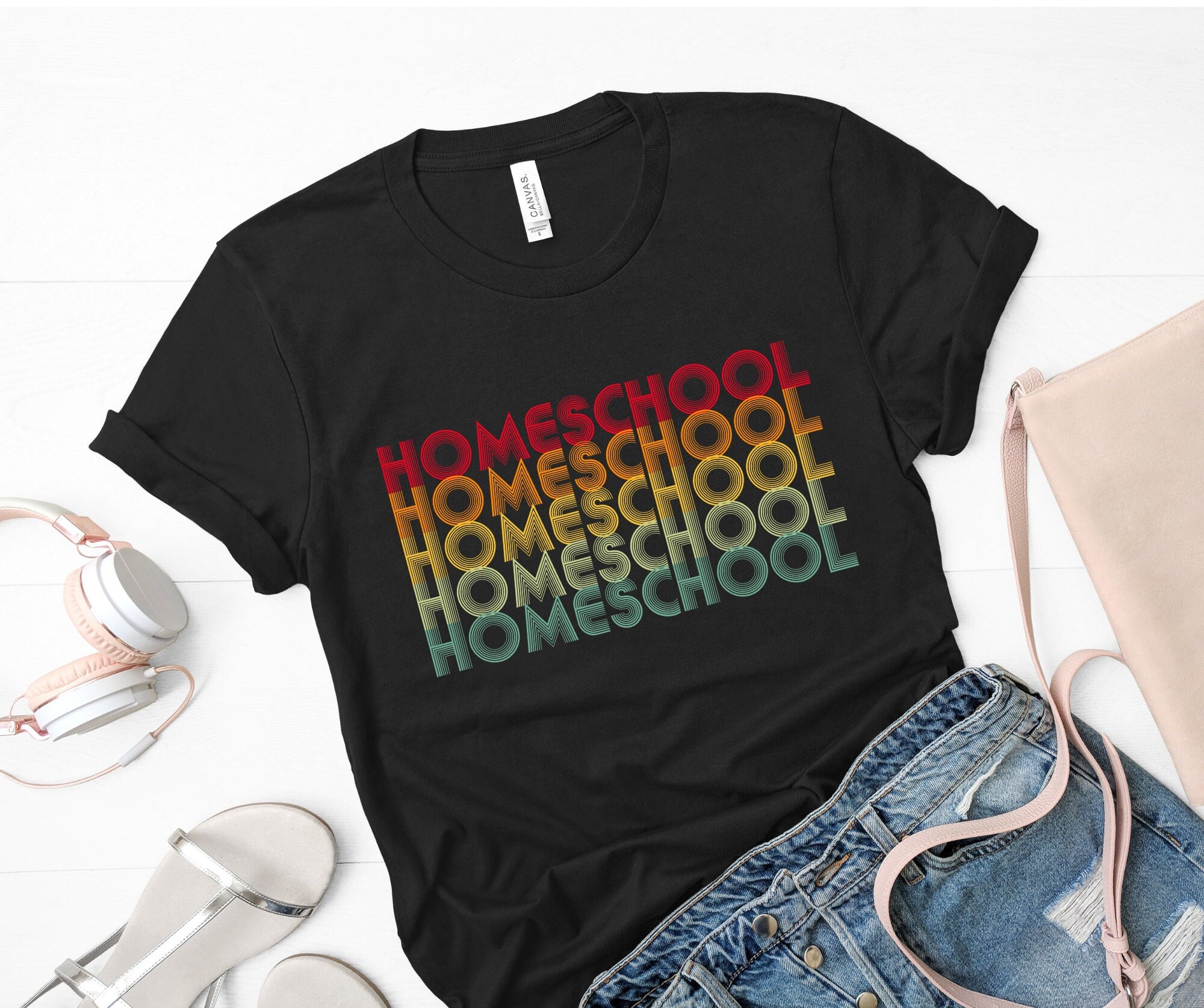 Retro Homeschool Shirt for Kids - Homeschool Shirt - Homeschooler Shirt ...