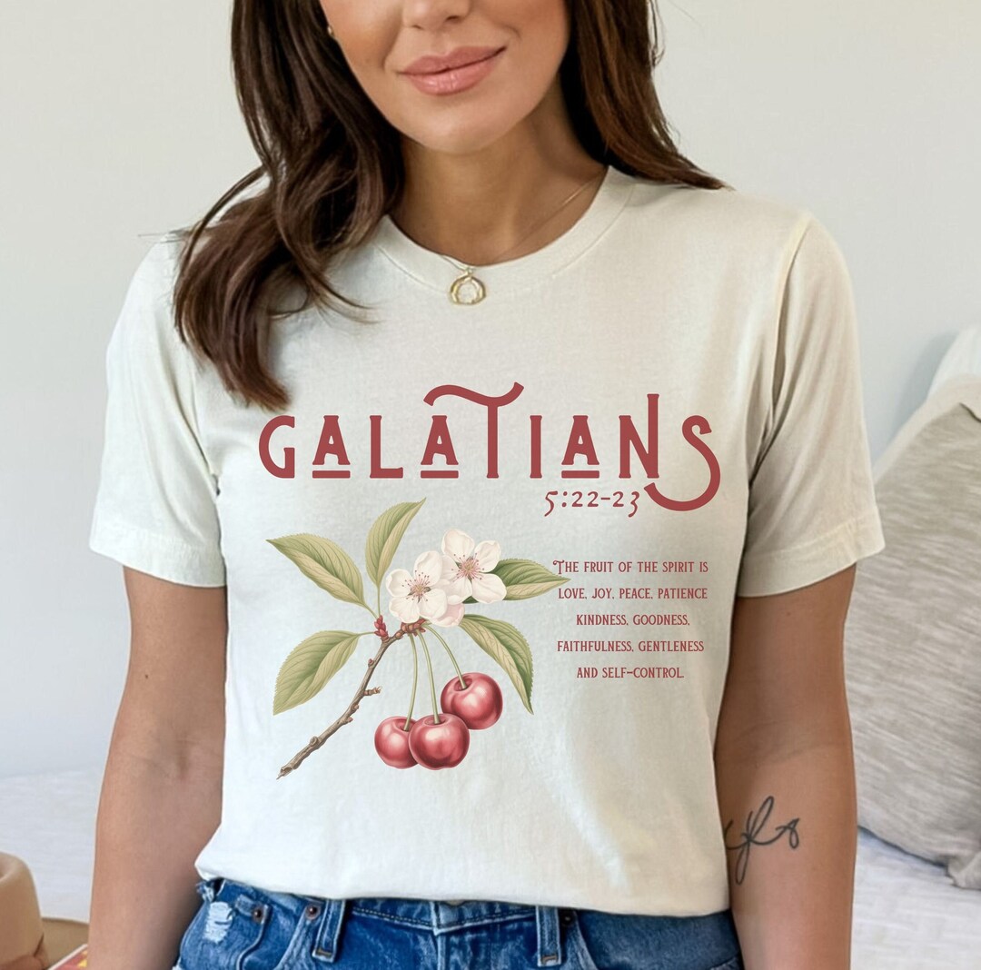 Fruit of the Spirit - Fruit of the Spirit Shirt - Cherry Shirt - Fruits ...