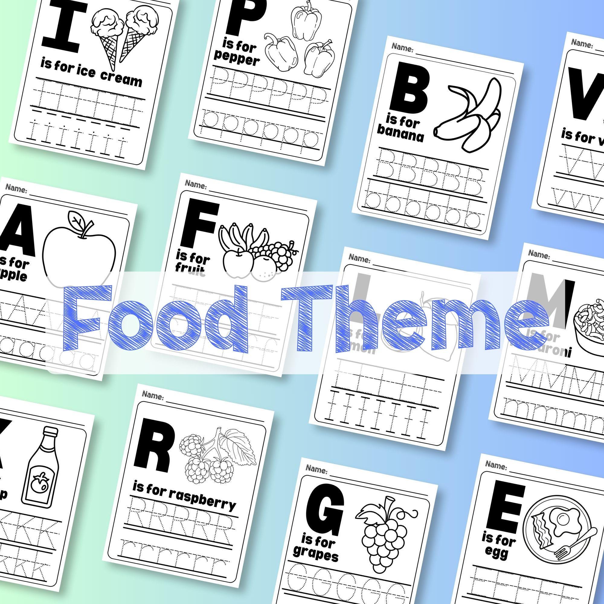 Alphabet Worksheets Printable – Letter Tracing & Handwriting Practice ...