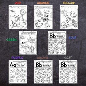 Color Learning Worksheets, Learn Colors, Preschool Printables, Learning ...
