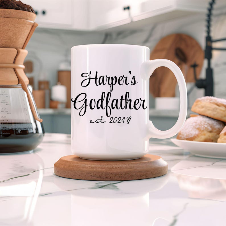 Custom Godfather Mug Godmother Gift Godparents Mug Proposal ...