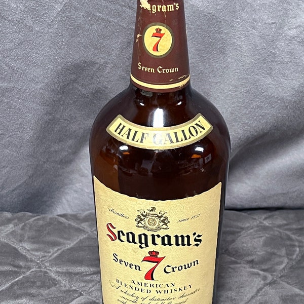 Seagrams Crown Whiskey - Etsy