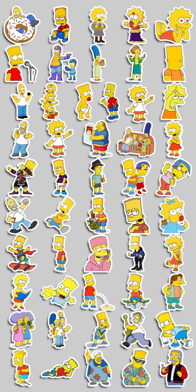 50 Stickers Funny Gift Waterproof Stickers for Motorcycle, Laptop ...