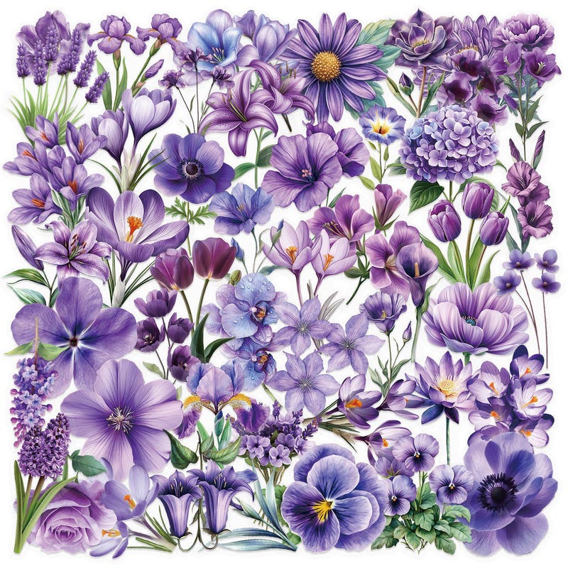 Flower Decals - Etsy