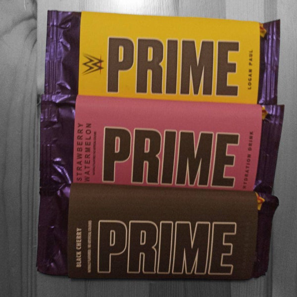 Prime Chocolate Bar - Etsy UK
