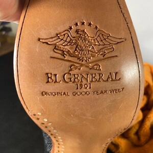 Vintage El General 1901, Men's 7 or Women's 8.5 Stingray and Leather ...