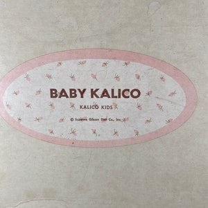 Baby Kalico Doll, Suzanne Gibson Collectible, 1973. Original Boxed ...