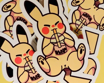 Pikachu Boba - Etsy