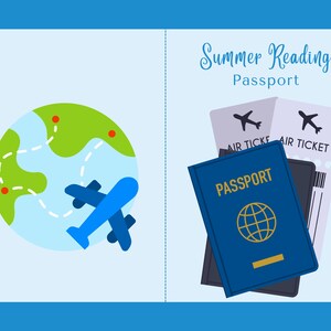 Summer Elementary Reading Challenge Program Around the World With Books ...