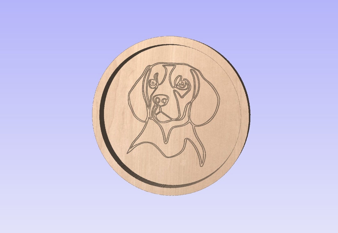Beagle Catch All Tray CNC File (CNC Files Only, No Physical Product ...