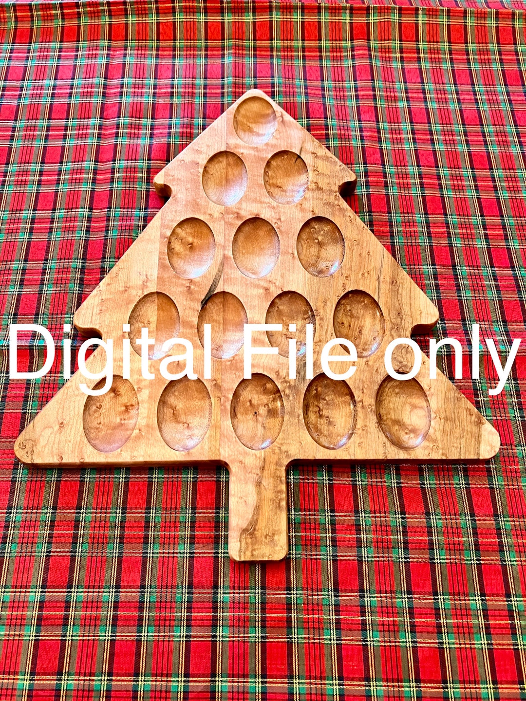 Christmas Tree Deviled Egg Tray CNC Files (digital Download) - Etsy