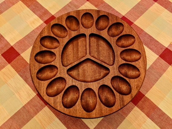 12 Round Deviled Egg Tray Cnc Files CNC Files Only No - Etsy