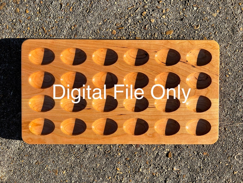 Rectangle Deviled Egg Tray, Holds 24 Eggs (digital File Only, No ...