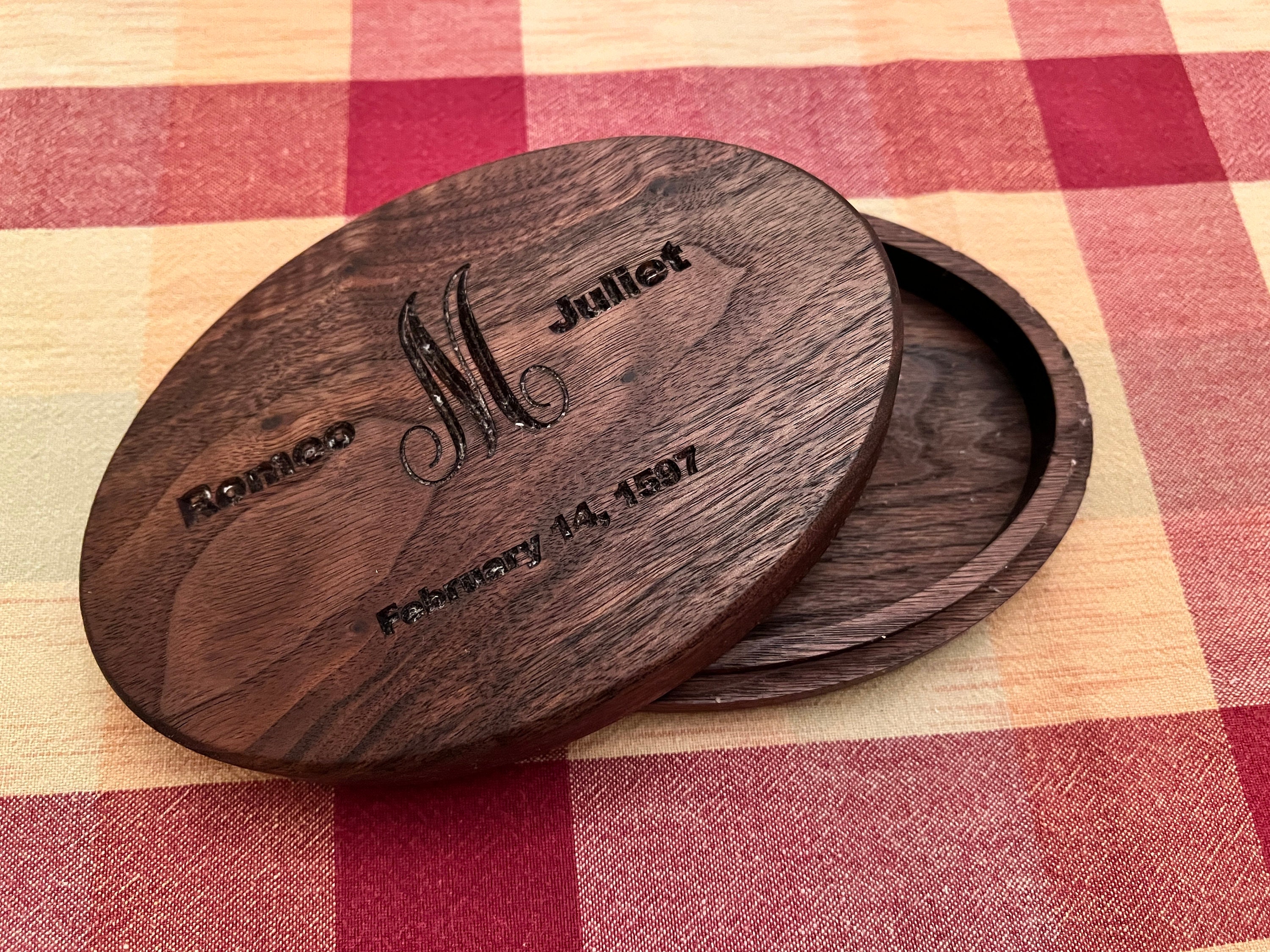 Oval CNC Box With Engraving Jig (CNC Files Only) - Etsy