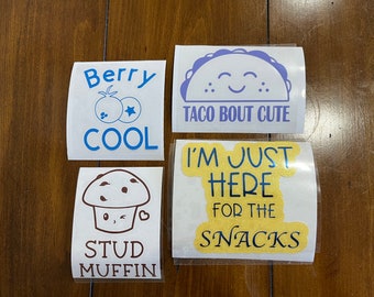 Baby Bib Decal - Etsy