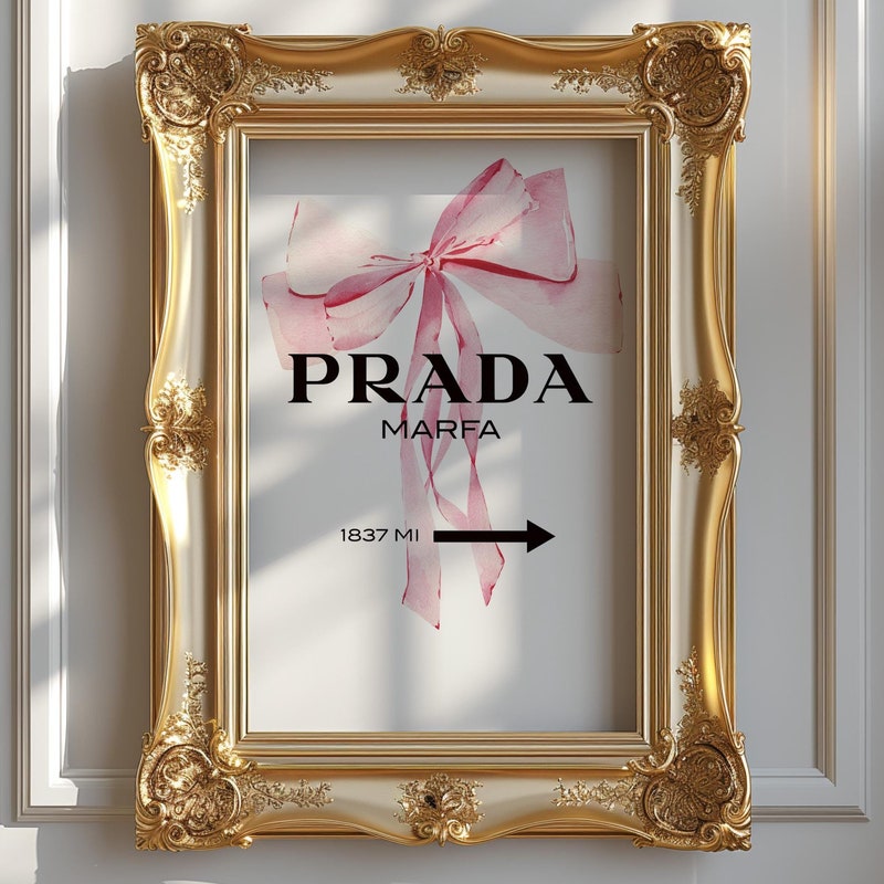 Prada Poster - Etsy