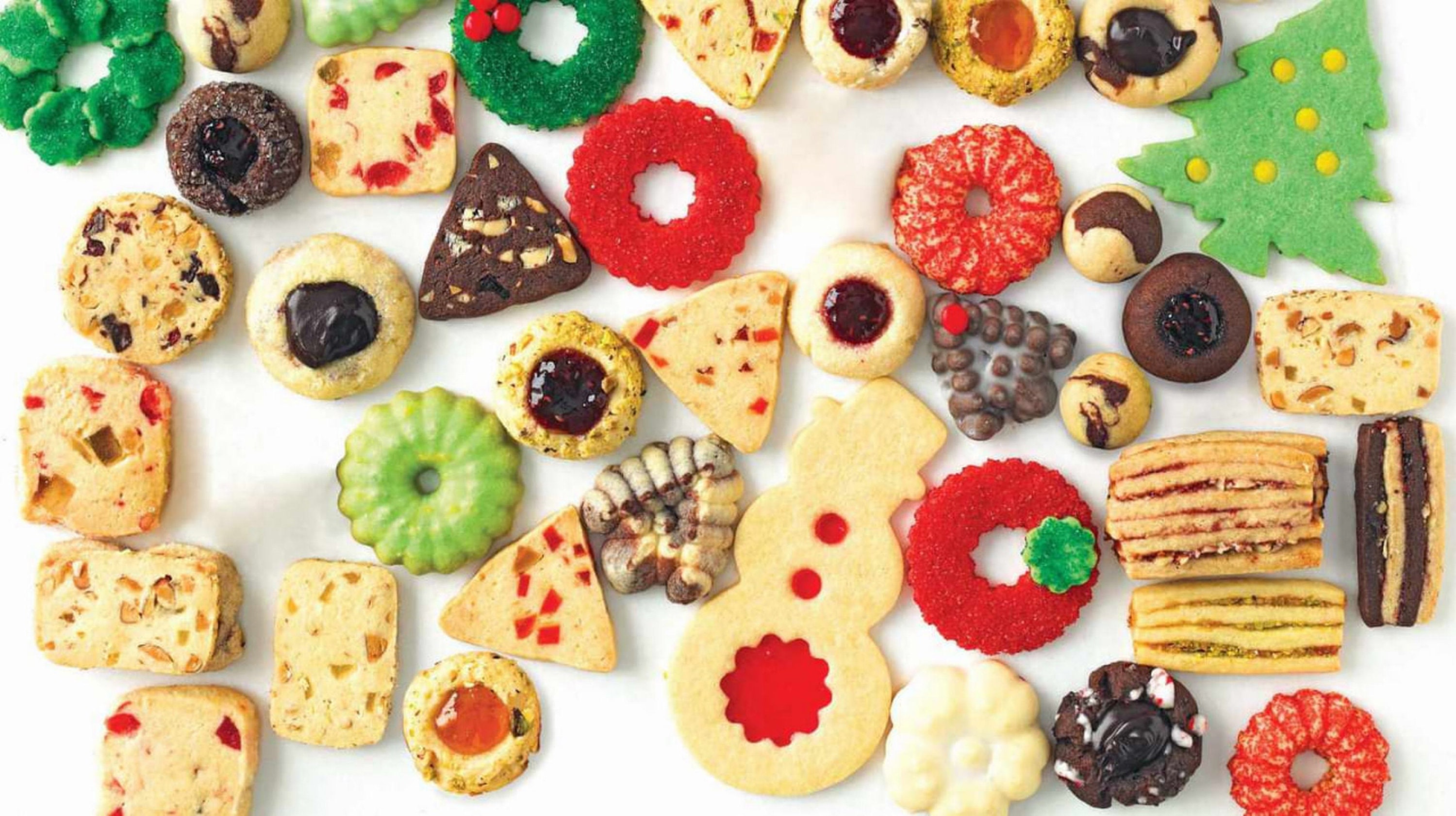 Christmas Customary Holiday Biscuits Variety Christmas Cookies - Etsy