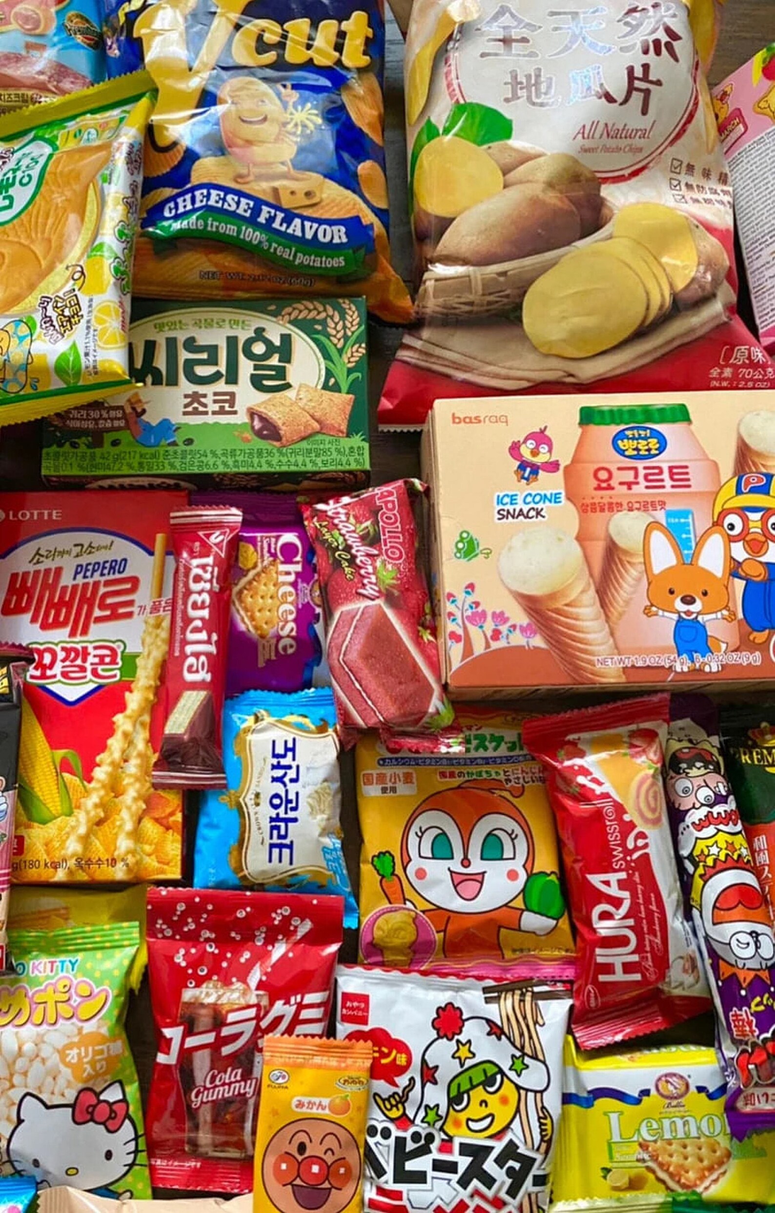 50 Exotic Japanese Korean Asian Surprise Mysteries Full Size Snacks ...