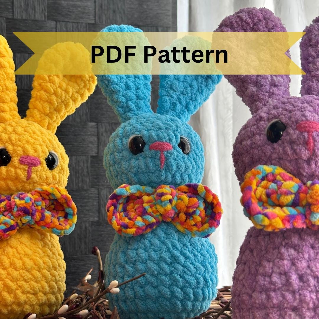 Crochet Cuddle Bunny PATTERN - Etsy