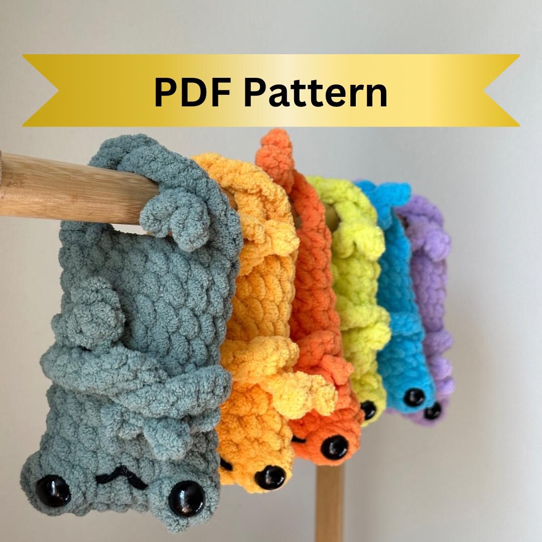 Crochet Leggy Frog PATTERN - Etsy