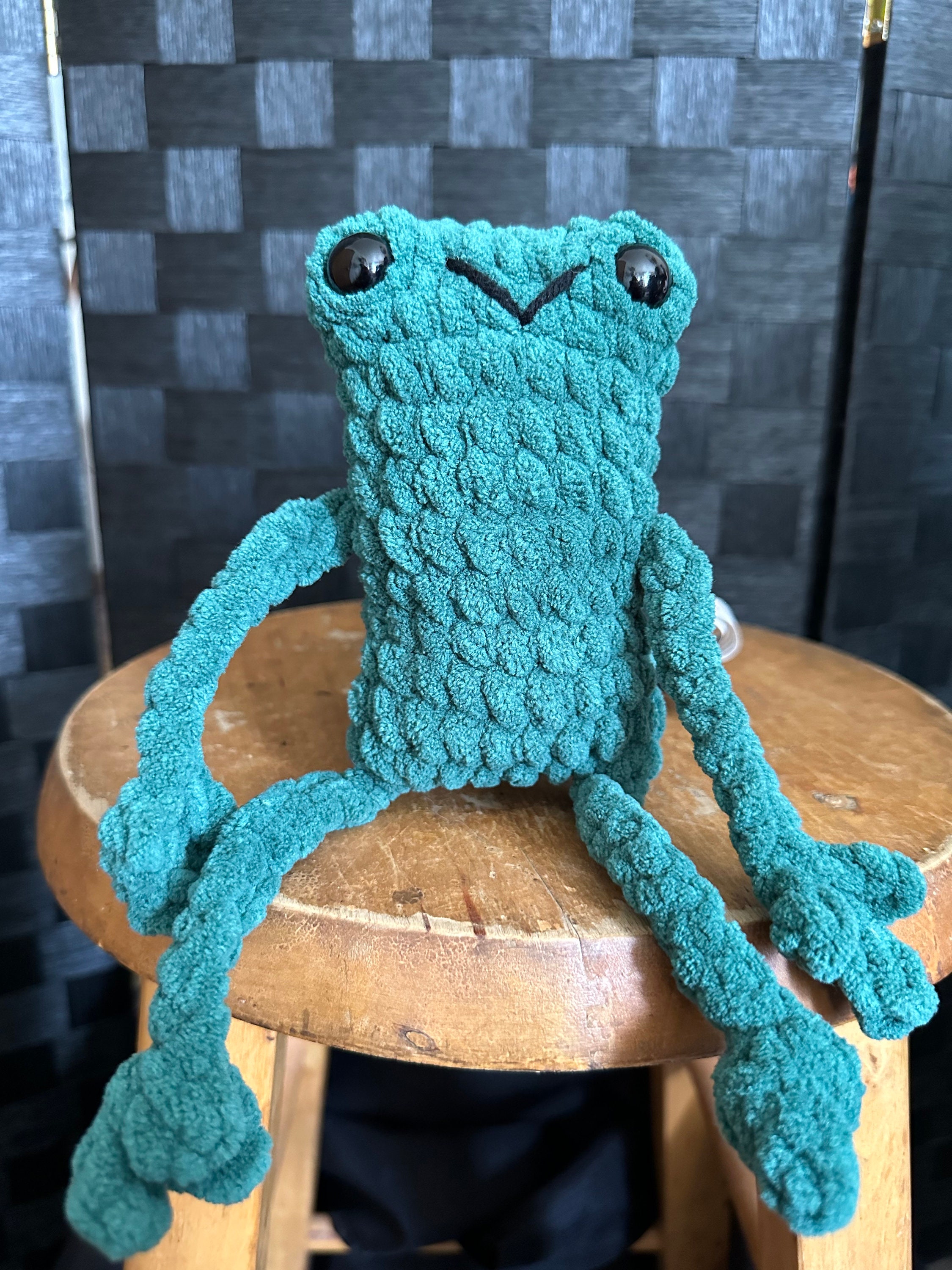 Crochet PATTERN: Leggy Frog - Etsy