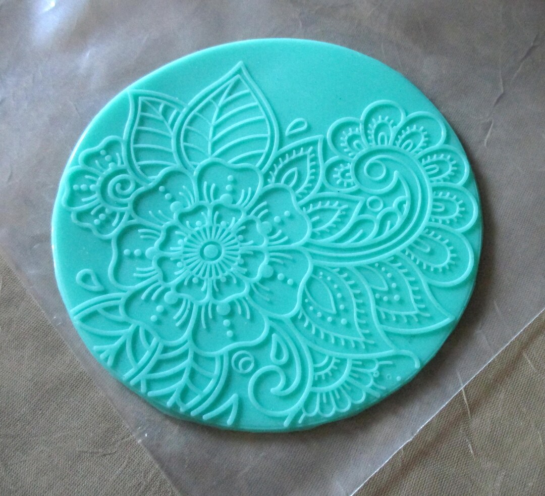 Mat Mold and Stamp - Texture for Soap, Clay, Polymer Clay, Resin and ...