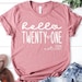 Hello Twenty One Shirt, 21st Birthday Gift, 21st Birthday Shirt, 21st ...