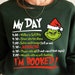 Grinch Movie Night Invitation, Canva Template, Editable Christmas Party ...