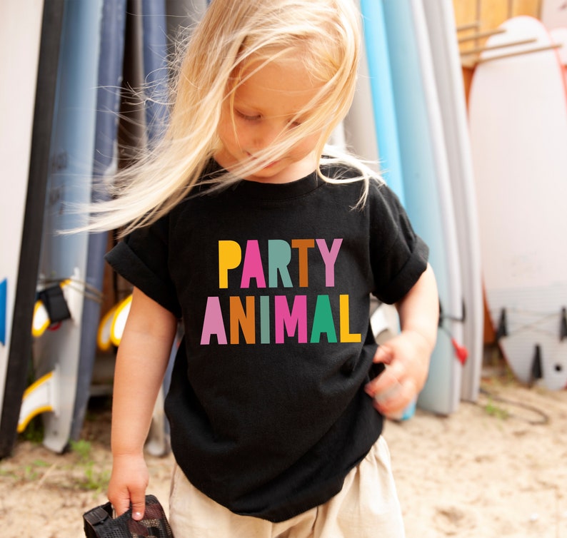 Party Animal Birthday Shirt Zoo Animals Birthday Party - Etsy