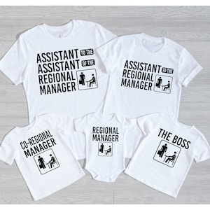 Matching Regional Manager Shirts, Assistant to the Regional Manager ...