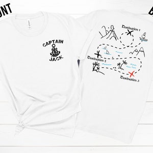 Custom Cruise Crew T-shirt, Treasure Map Shirt, Family Cruise Shirt ...