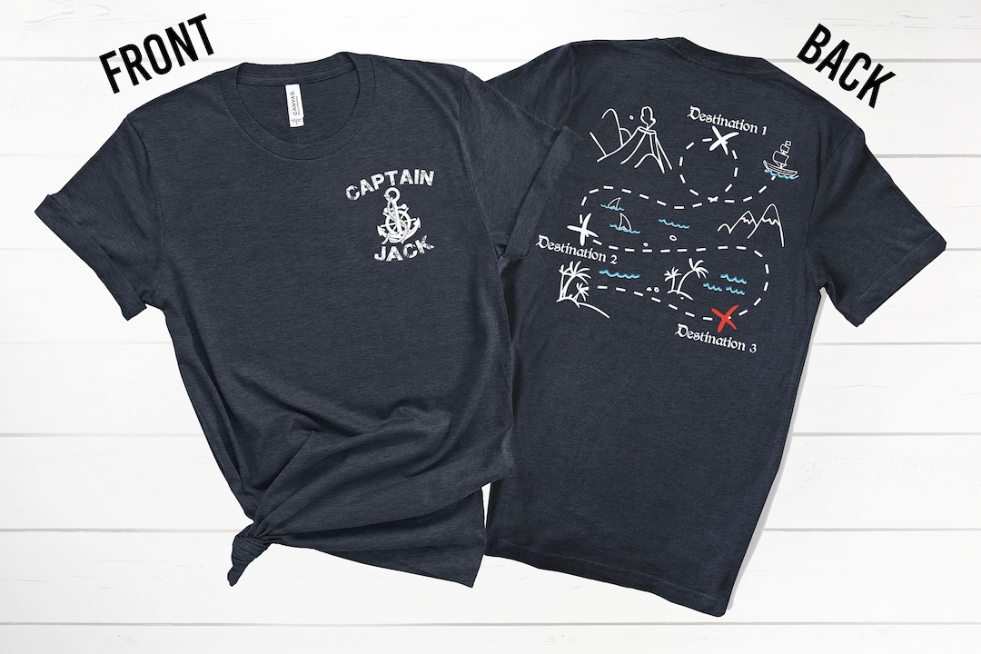 Custom Cruise Crew T-shirt, Treasure Map Shirt, Family Cruise Shirt ...