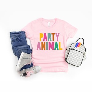 Party Animal Birthday Shirt, Zoo Animals Birthday, Party Animal Shirt ...