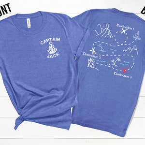 Custom Cruise Crew T-shirt, Treasure Map Shirt, Family Cruise Shirt ...