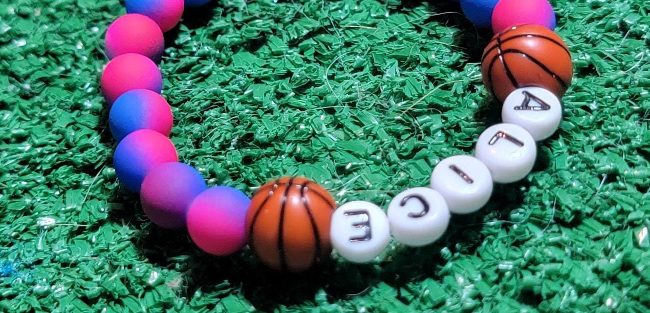 Basketball Team Gift | Basketball Bracelet | Basketball Player Gift - Etsy