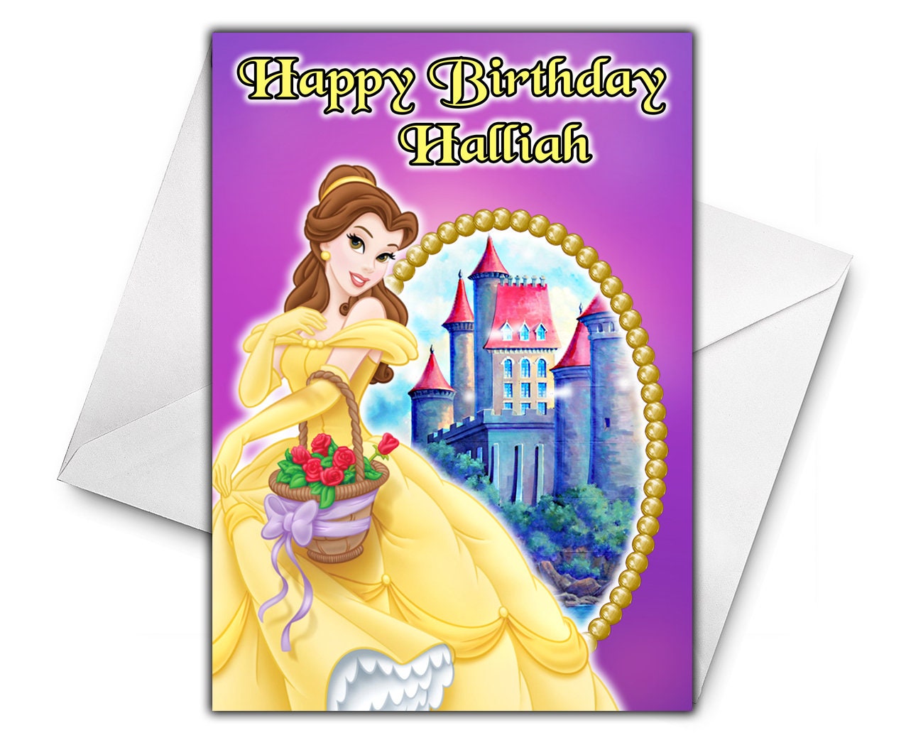 Disney Princess Happy Birthday Belle