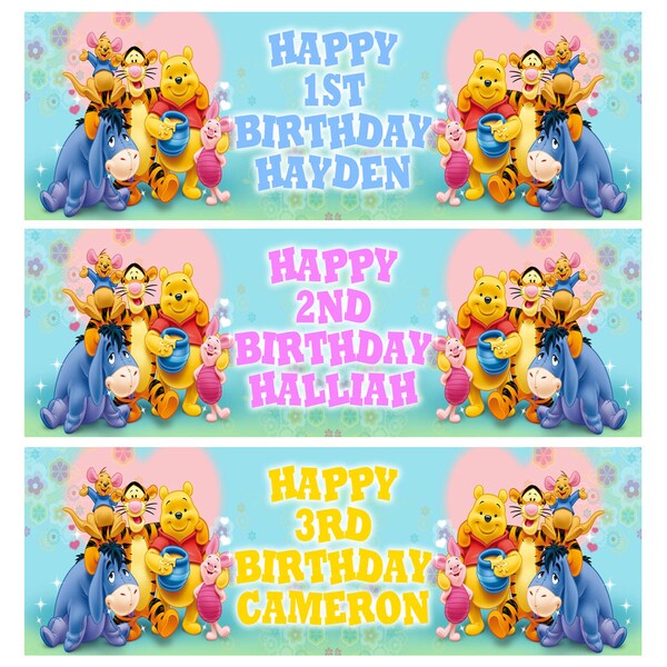 Tigger Birthday - Etsy UK