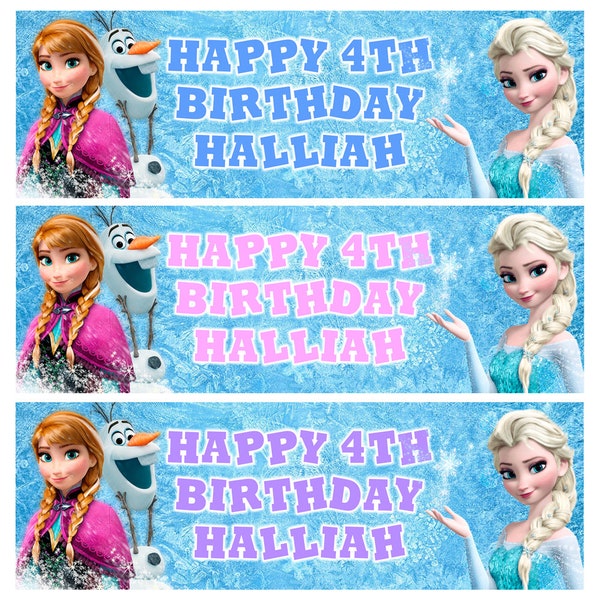 Frozen Banner - Etsy UK