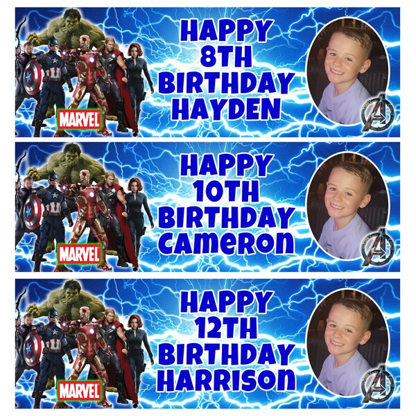 Avengers Birthday - Etsy UK