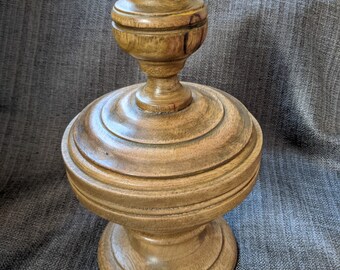 Wood Finial Box - Etsy