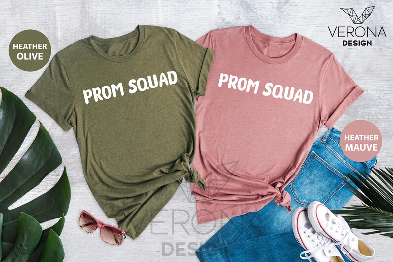 Prom Squad Shirt Prom Shirt Graduation Squad Shirt High - Etsy