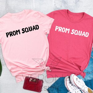 Prom Squad Shirt Prom Shirt Graduation Squad Shirt High - Etsy