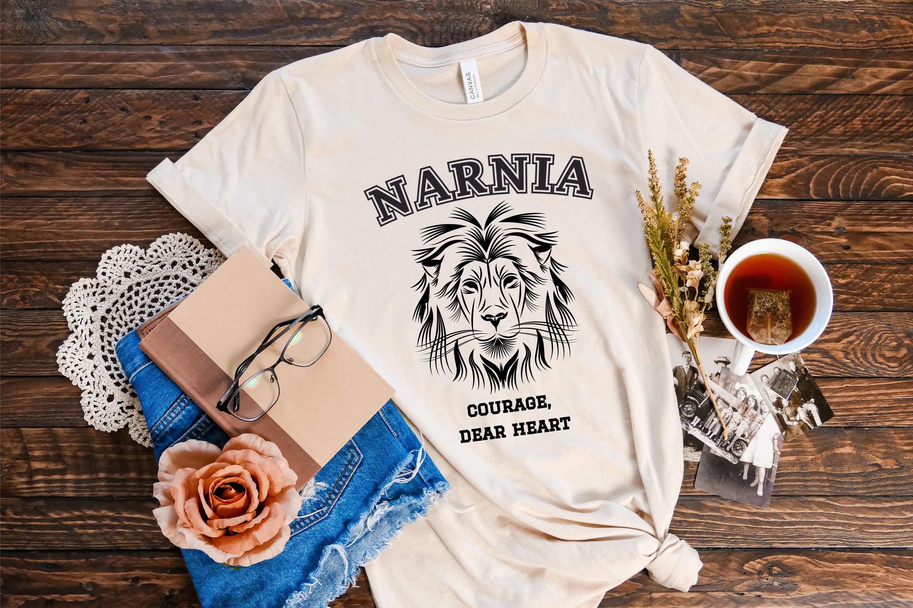 Narnia Shirt CS Lewis Narnia Gift CS Lewis Quote Lion - Etsy
