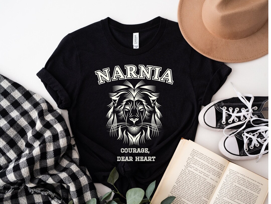 Narnia Shirt, CS Lewis, Narnia Gift, CS Lewis Quote, Lion Witch ...