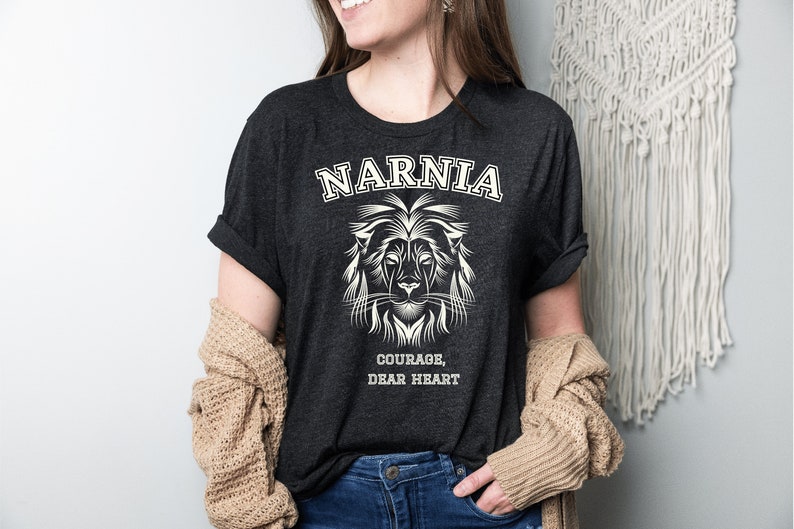 Narnia Shirt CS Lewis Narnia Gift CS Lewis Quote Lion - Etsy
