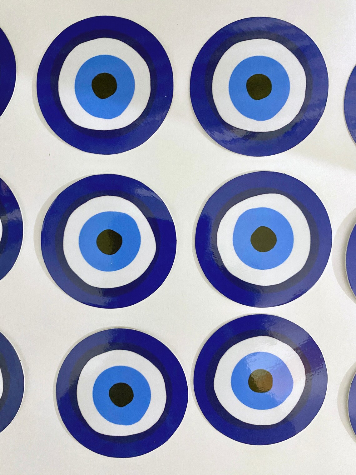 Evil Eye Protection Symbol Vinyl Sticker Waterproof - Etsy