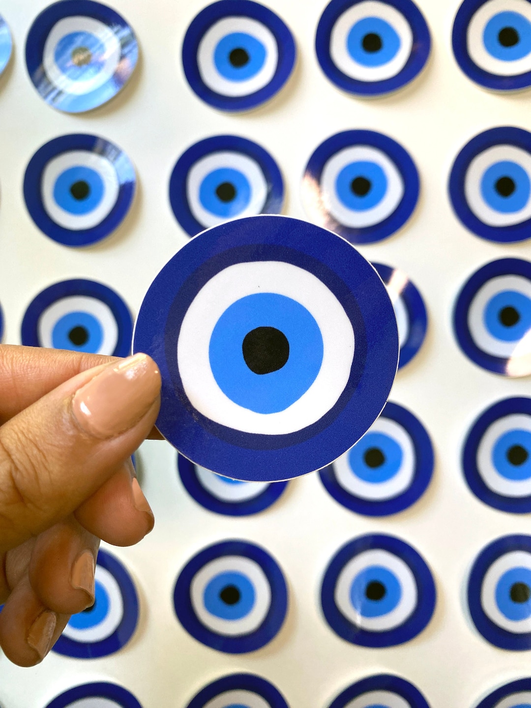 Evil Eye - Protection Symbol - Vinyl Sticker - Waterproof - Etsy