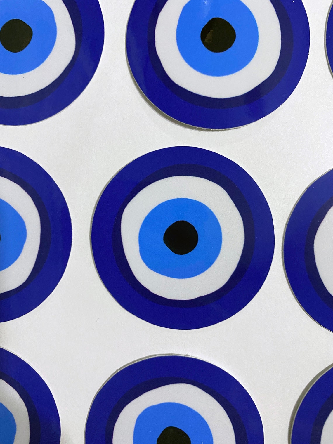 Evil Eye Protection Symbol Vinyl Sticker Waterproof - Etsy