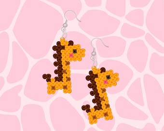 Giraffe Perler Beads - Etsy