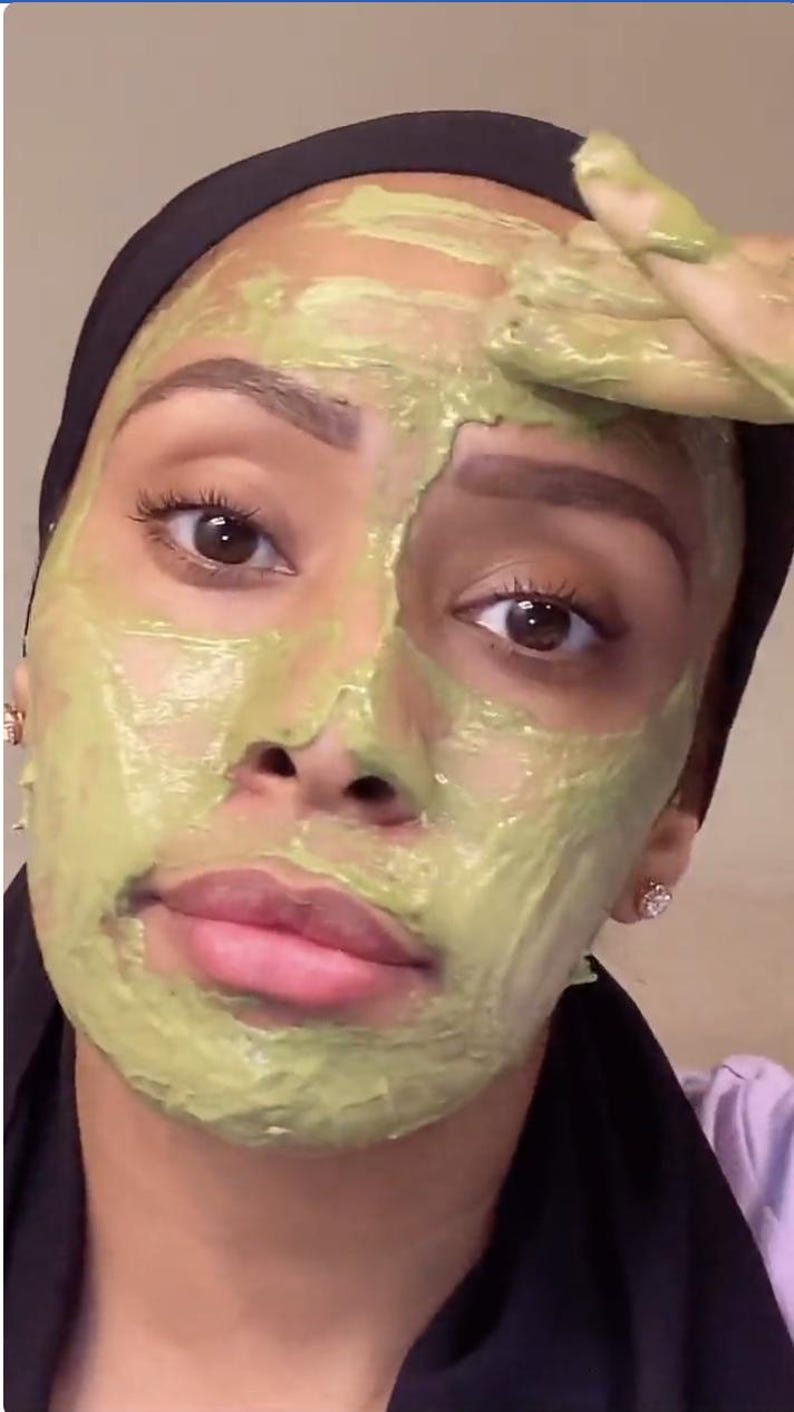 Qasil Organics Pure Qasil Mask Powder for Hair and Skin, Skincare ...